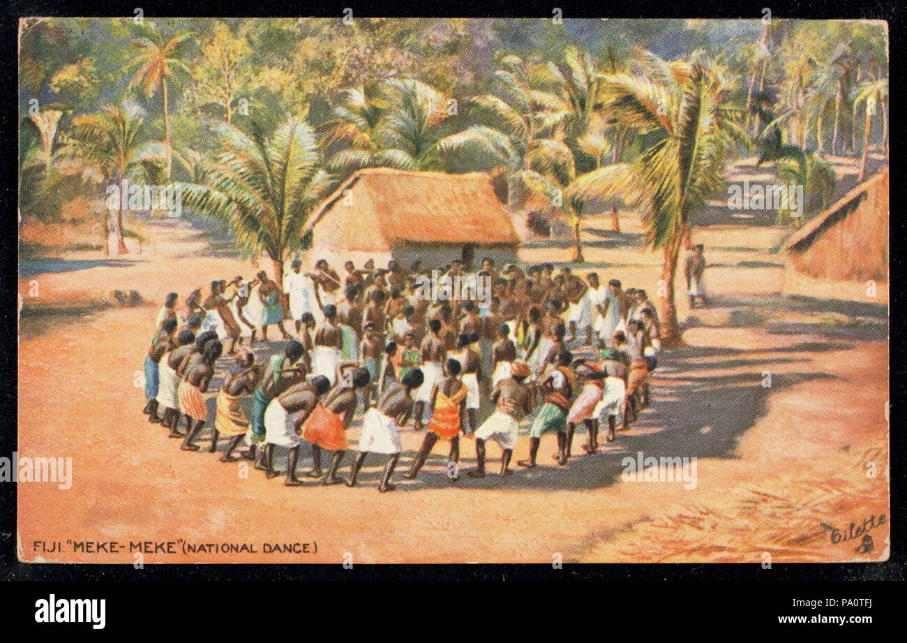 Meke dance fiji hi-res stock photography and images - Alamy