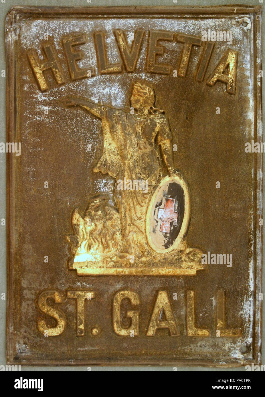 648 Fire mark for Helvetia Sweizerische Feuerversicherungs Gesellschaft ...