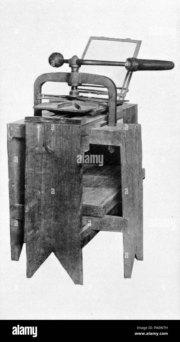first-printing-press-hi-res-stock-photography-and-images-alamy
