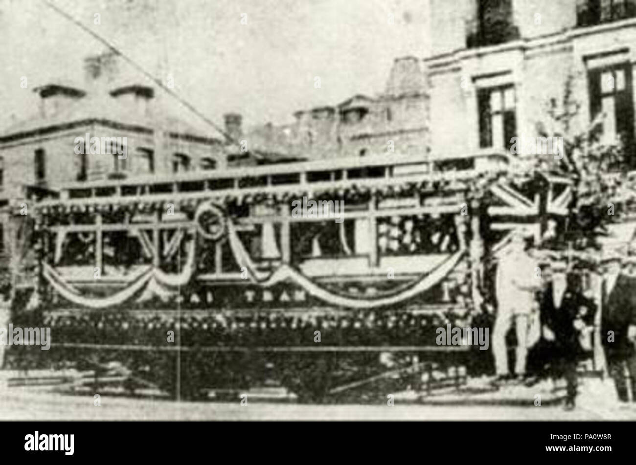 First tram hi-res stock photography and images - Alamy