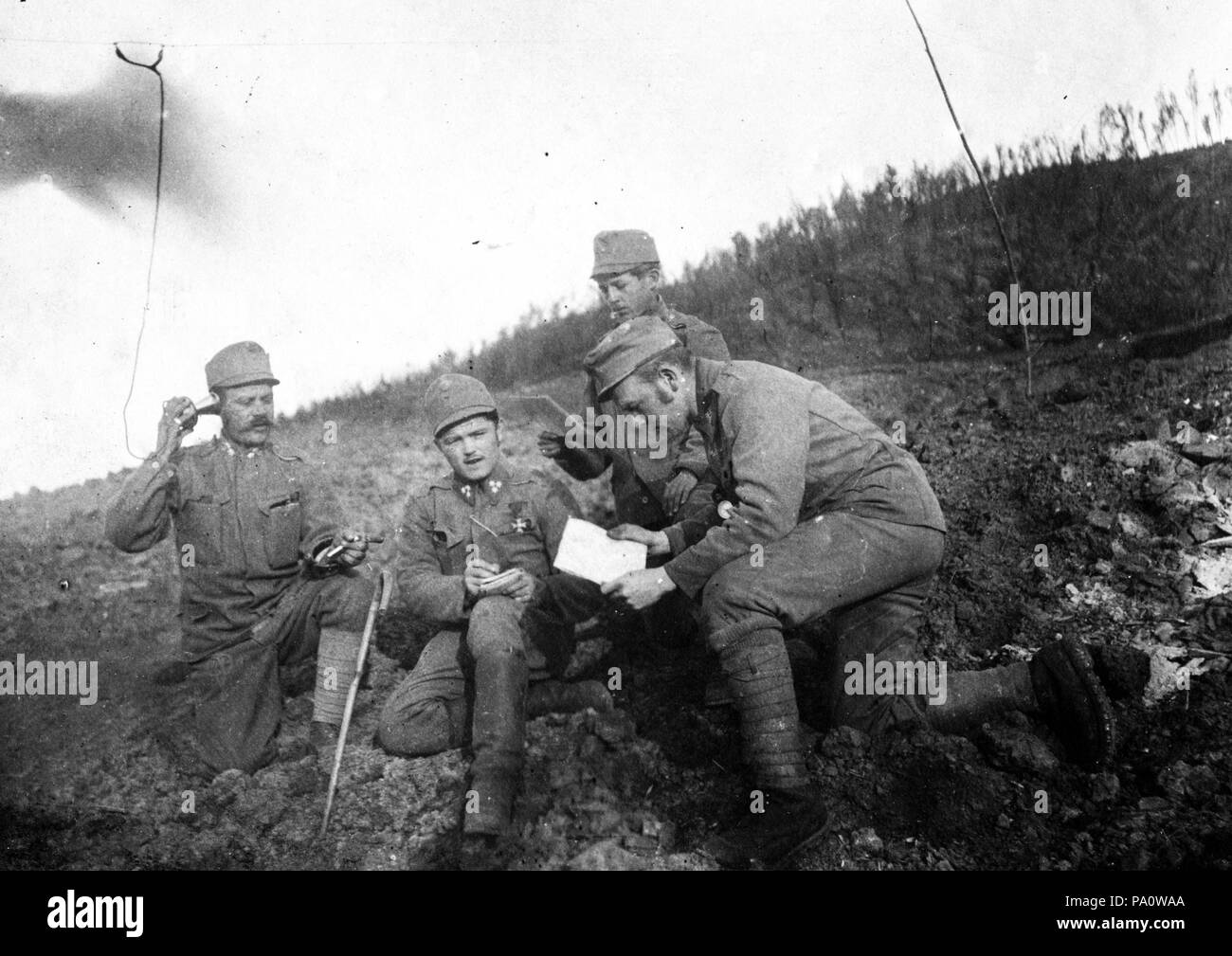 652 First World War Fortepan 26624 Stock Photo - Alamy