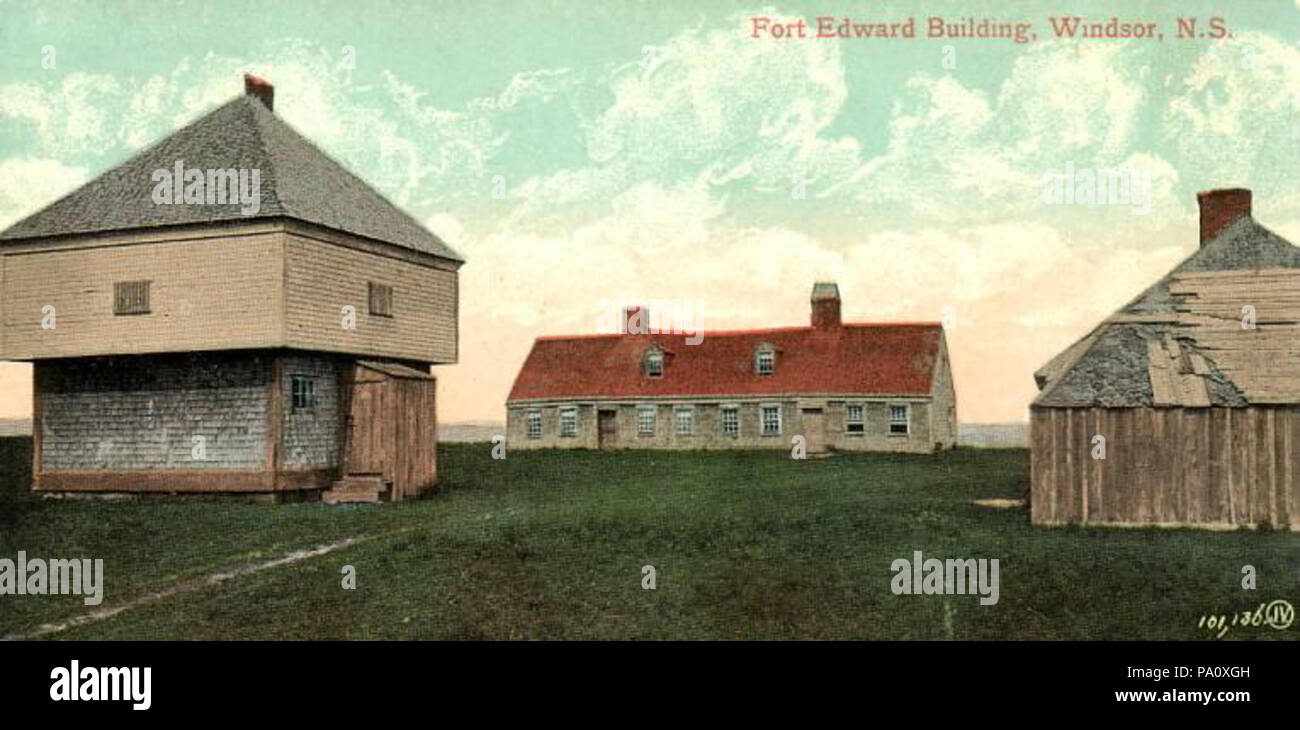 Fort edward windsor nova scotia hi-res stock photography and images - Alamy