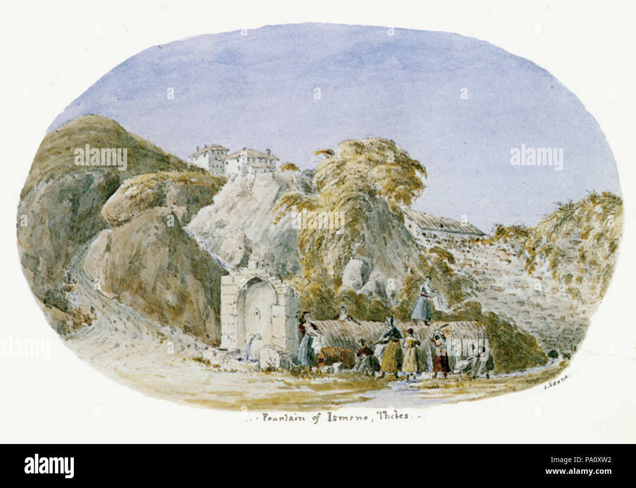 Ancient greek fountain hi-res stock photography and images - Alamy