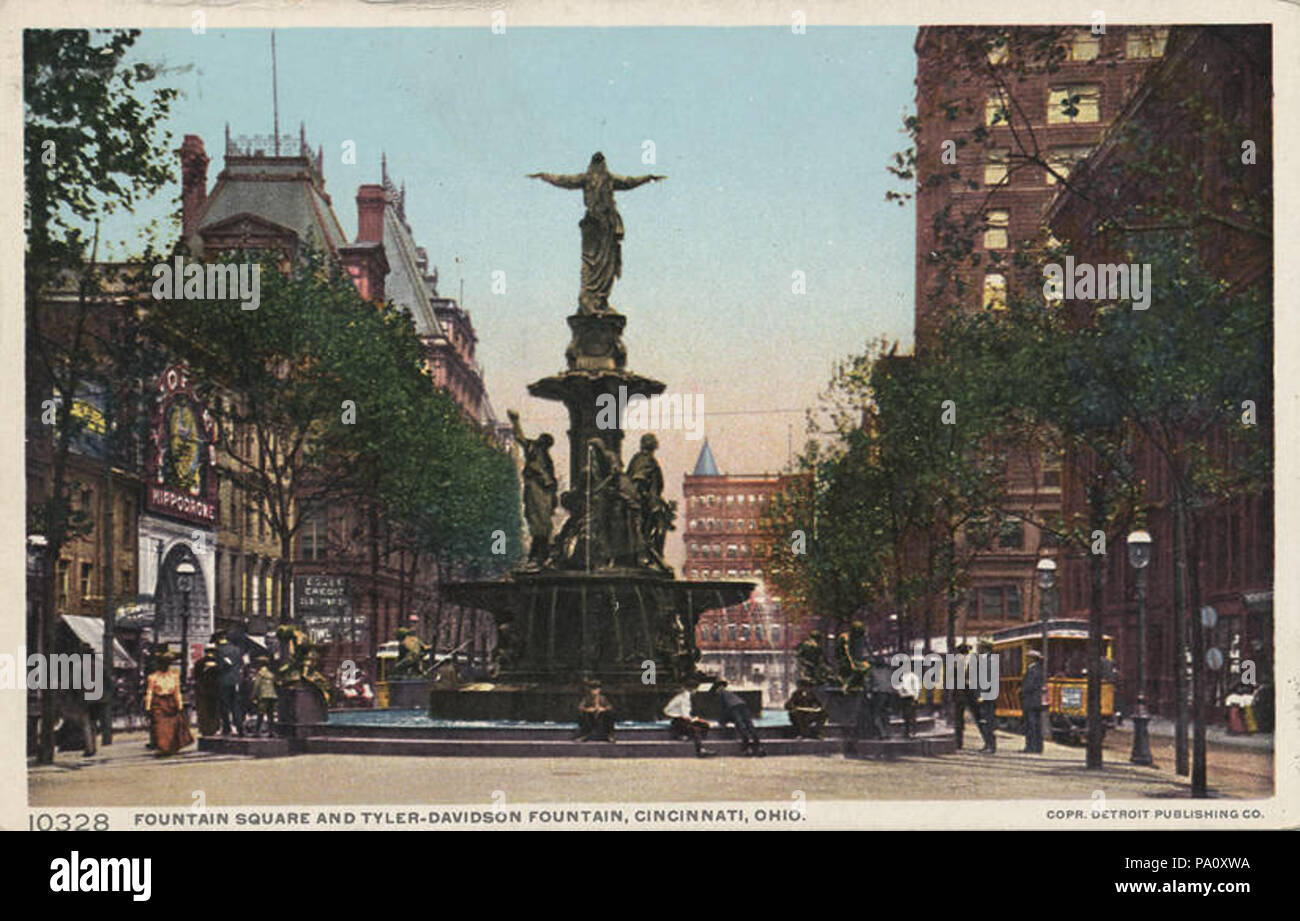 Tyler Davidson Fountain High Resolution Stock Photography and Images ...
