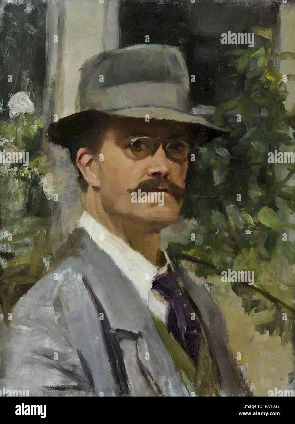 Park Stuart - Self Portrait Stock Photo - Alamy