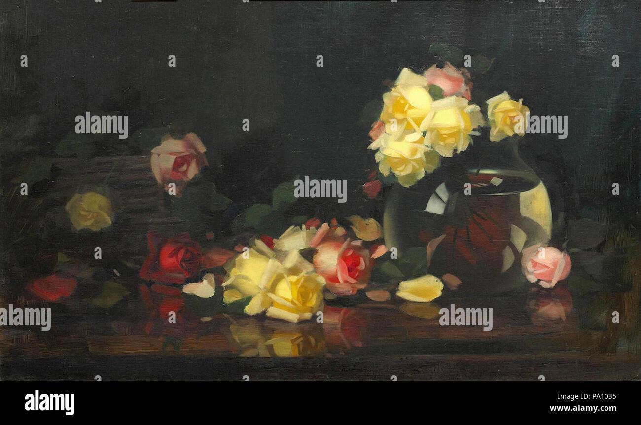 Pink still life painting hi-res stock photography and images - Alamy