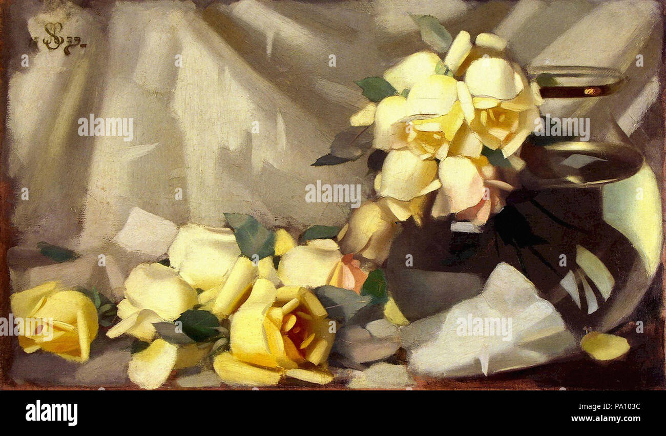 Park Stuart - Yellow Roses Stock Photo - Alamy