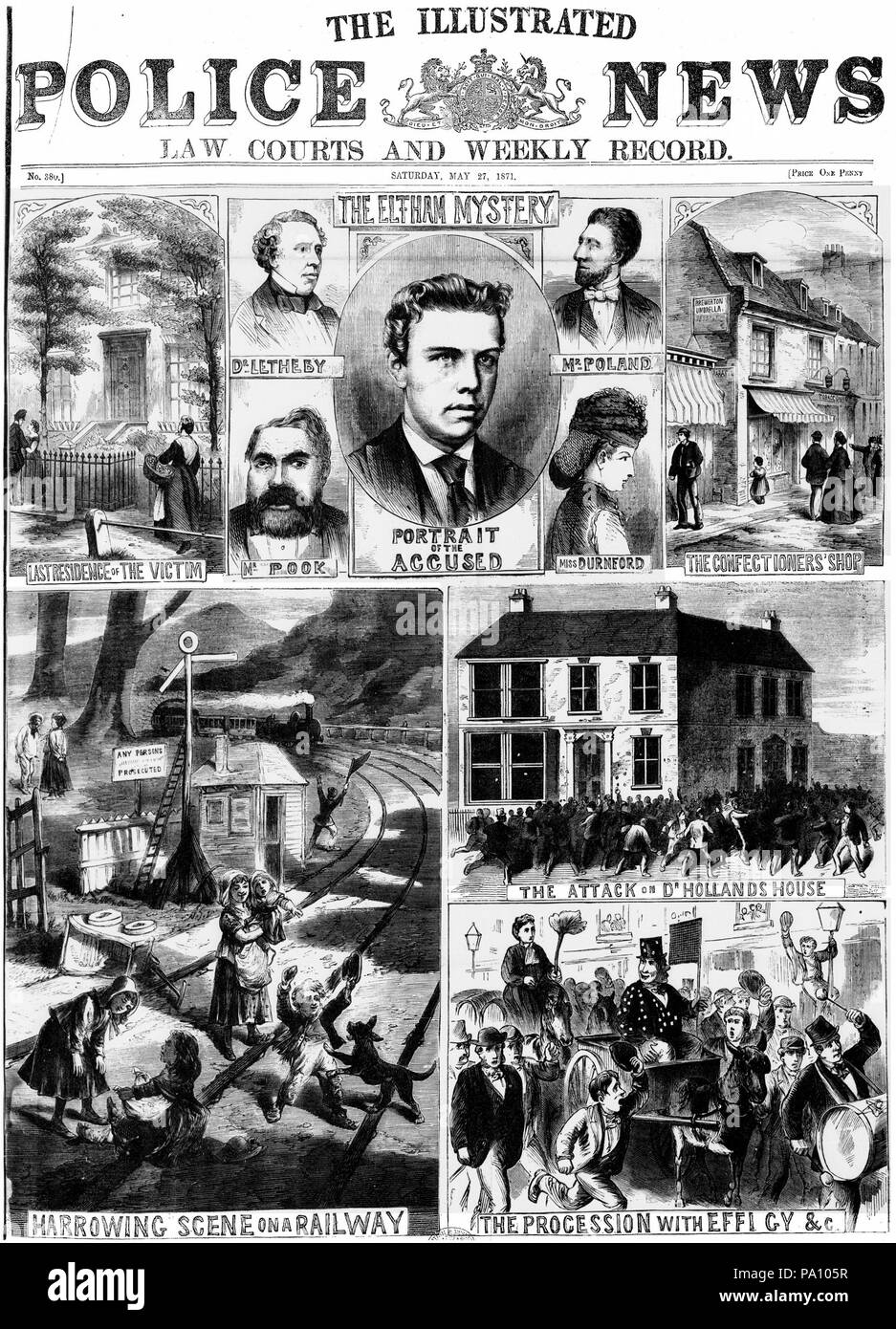 Illustrated police news hi-res stock photography and images - Alamy