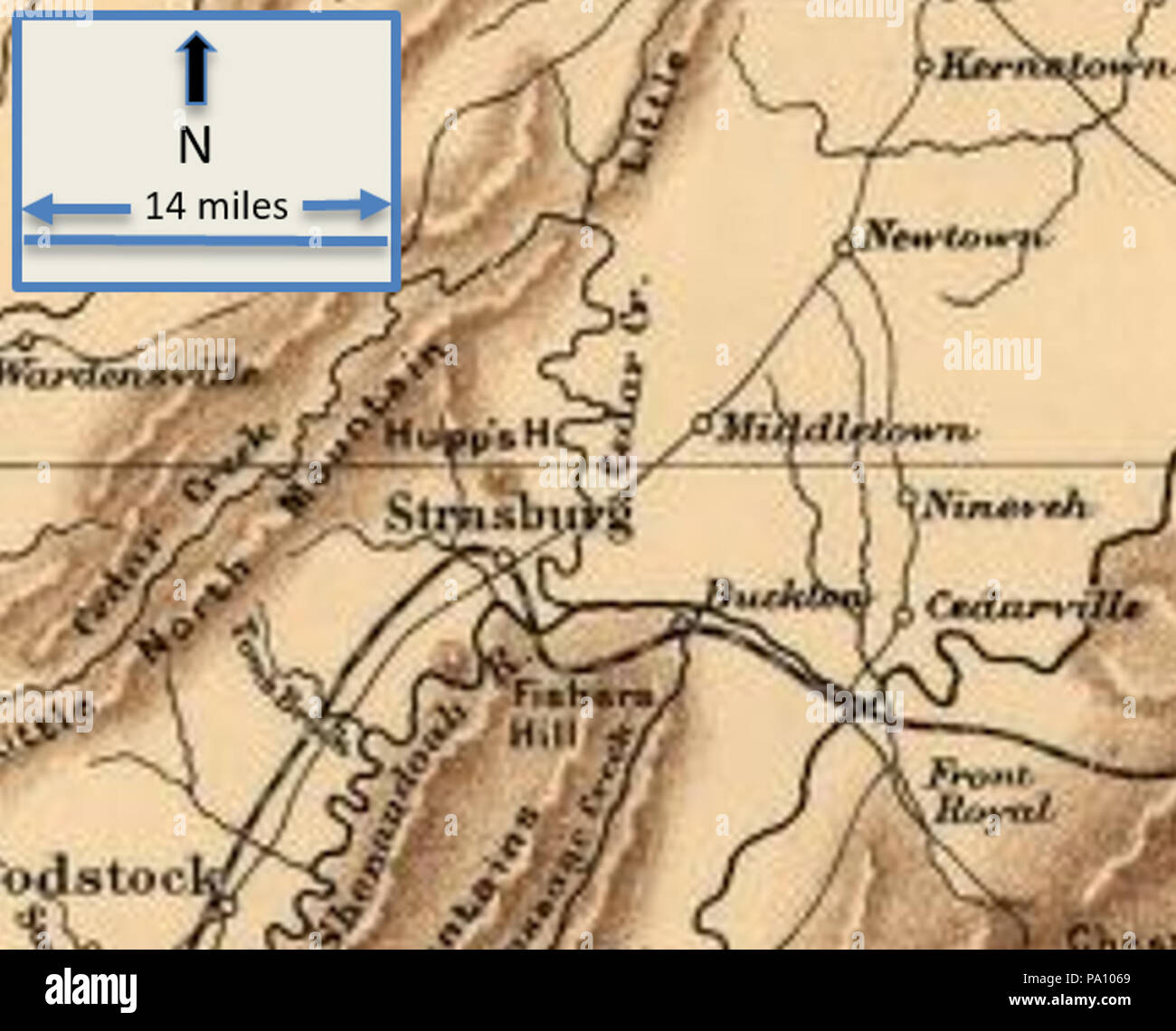 680 Front Royal - Nineveh Virginia Stock Photo - Alamy