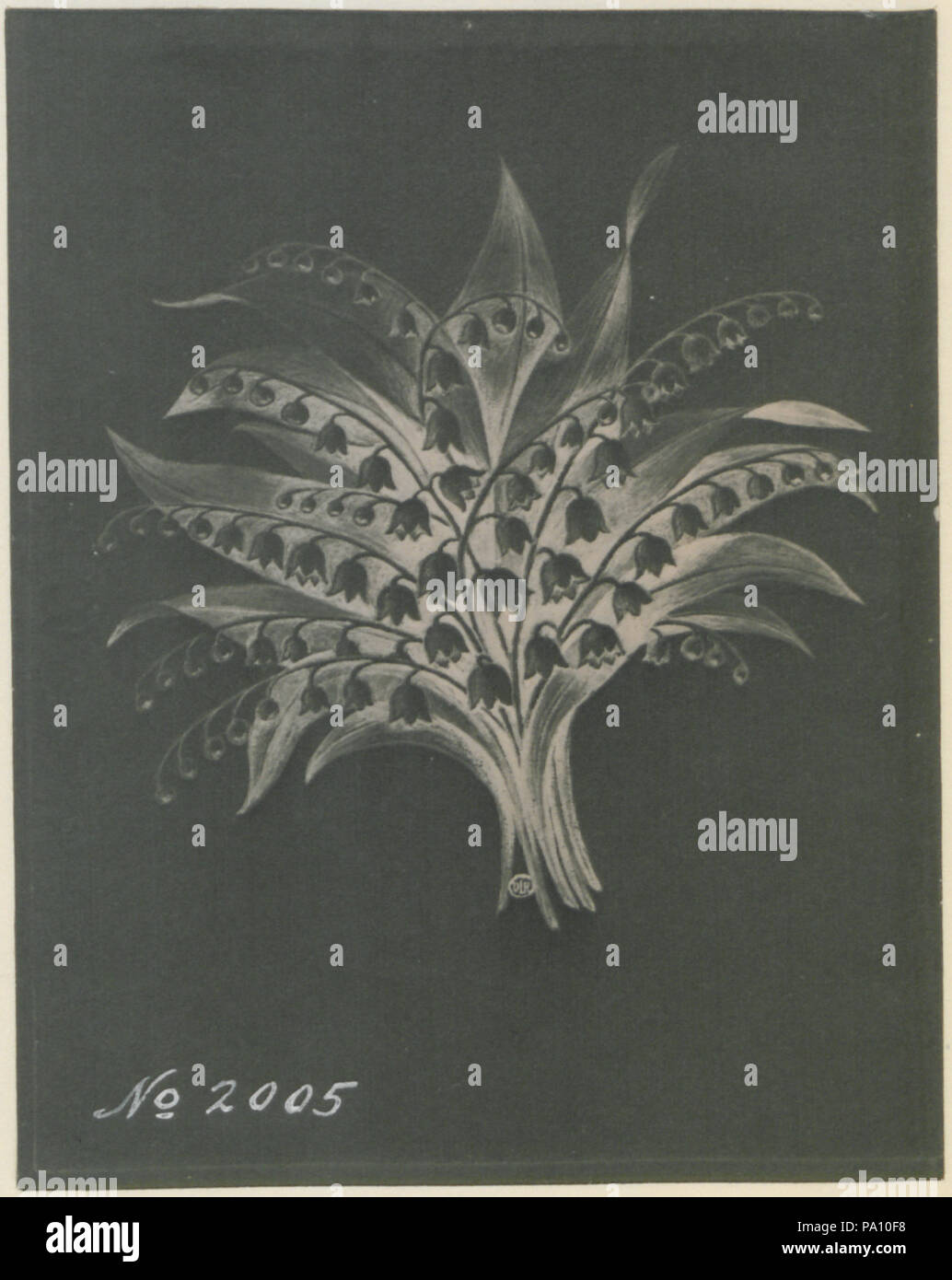 683 Funeral card design no 2005 (HS85-10-172F Stock Photo - Alamy