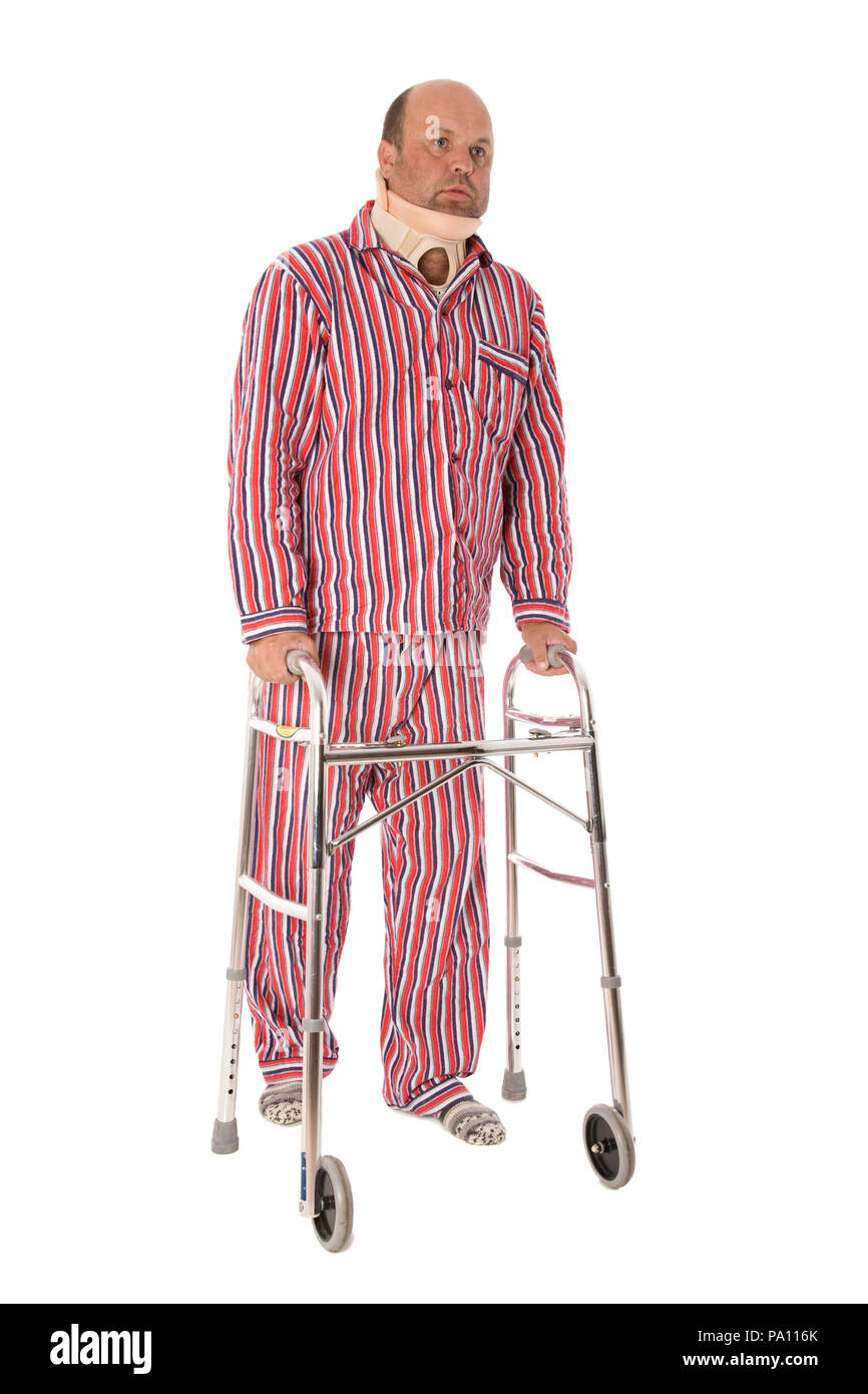 Zimmer frame hospital hi-res stock photography and images - Alamy