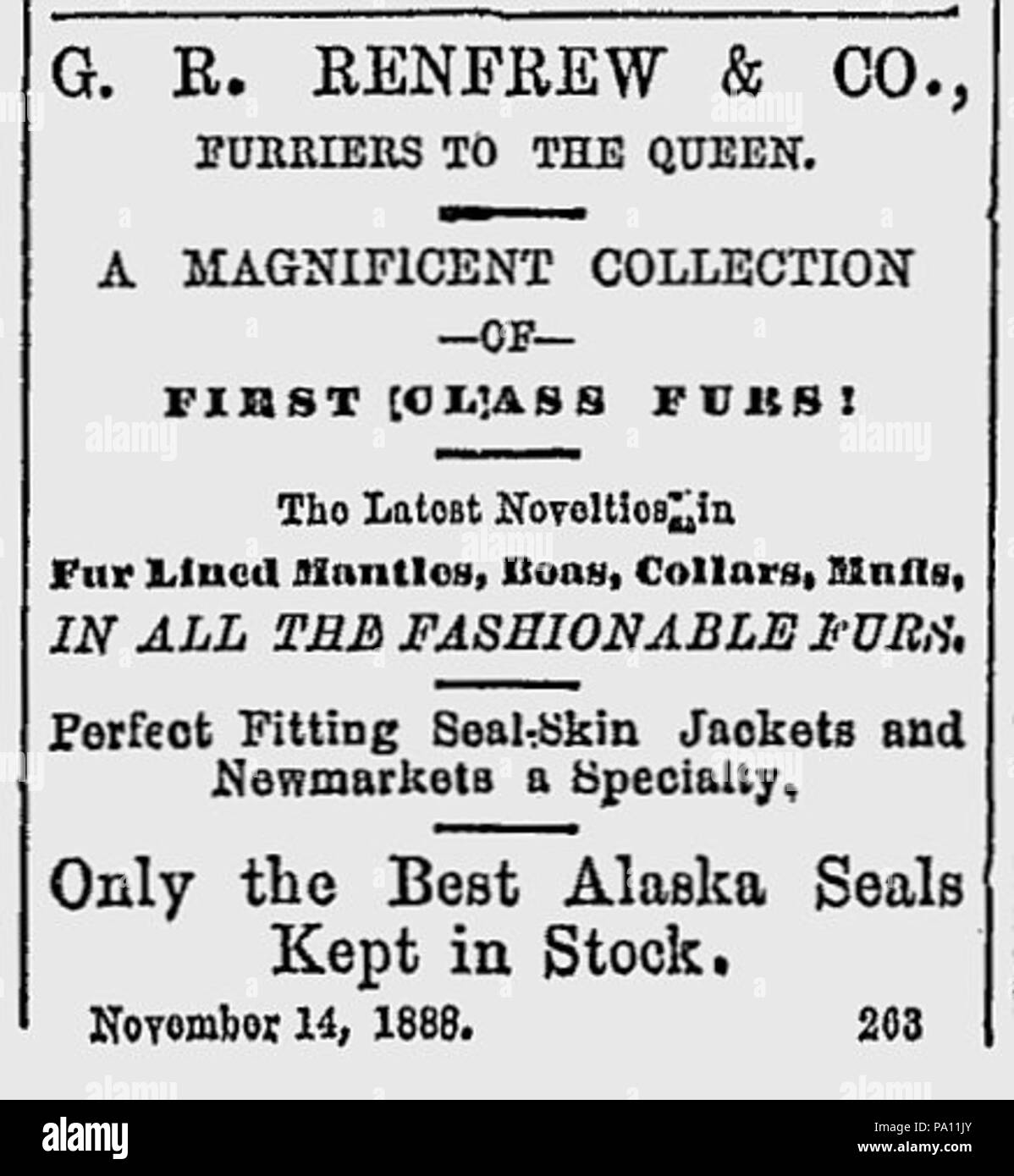 The furriers hi-res stock photography and images - Alamy