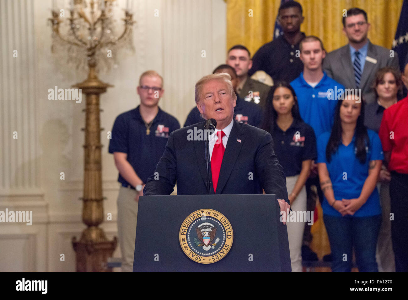 Our pledge americas workers hi-res stock photography and images - Alamy