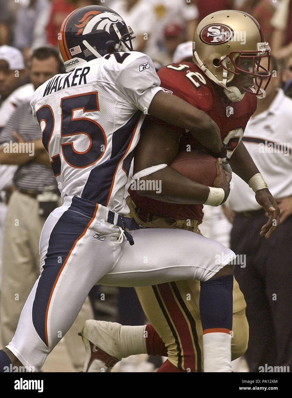 San francisco 49ers kevan barlow hi-res stock photography and images ...