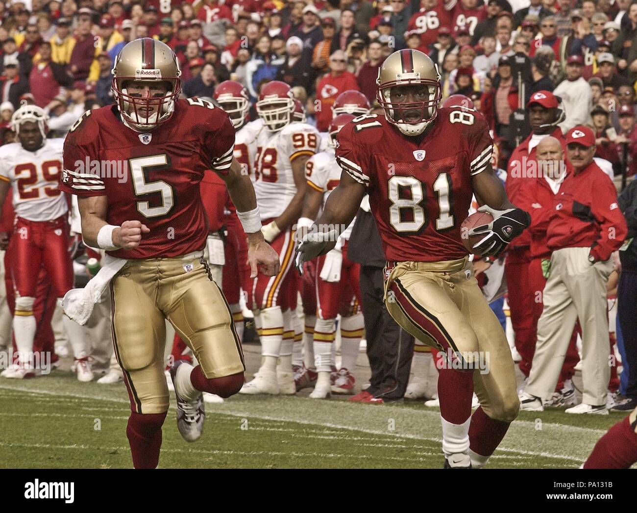 Terrell owens san francisco hi-res stock photography and images - Alamy