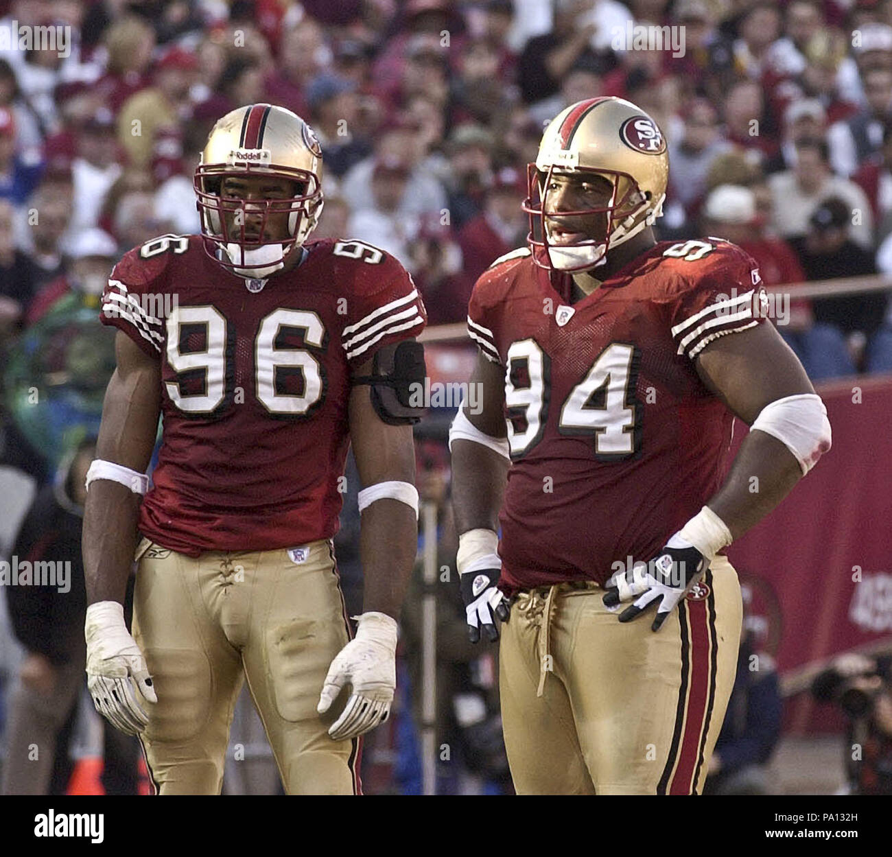 San Francisco, California, USA. 5th Jan, 2003. San Francisco 49ers ...