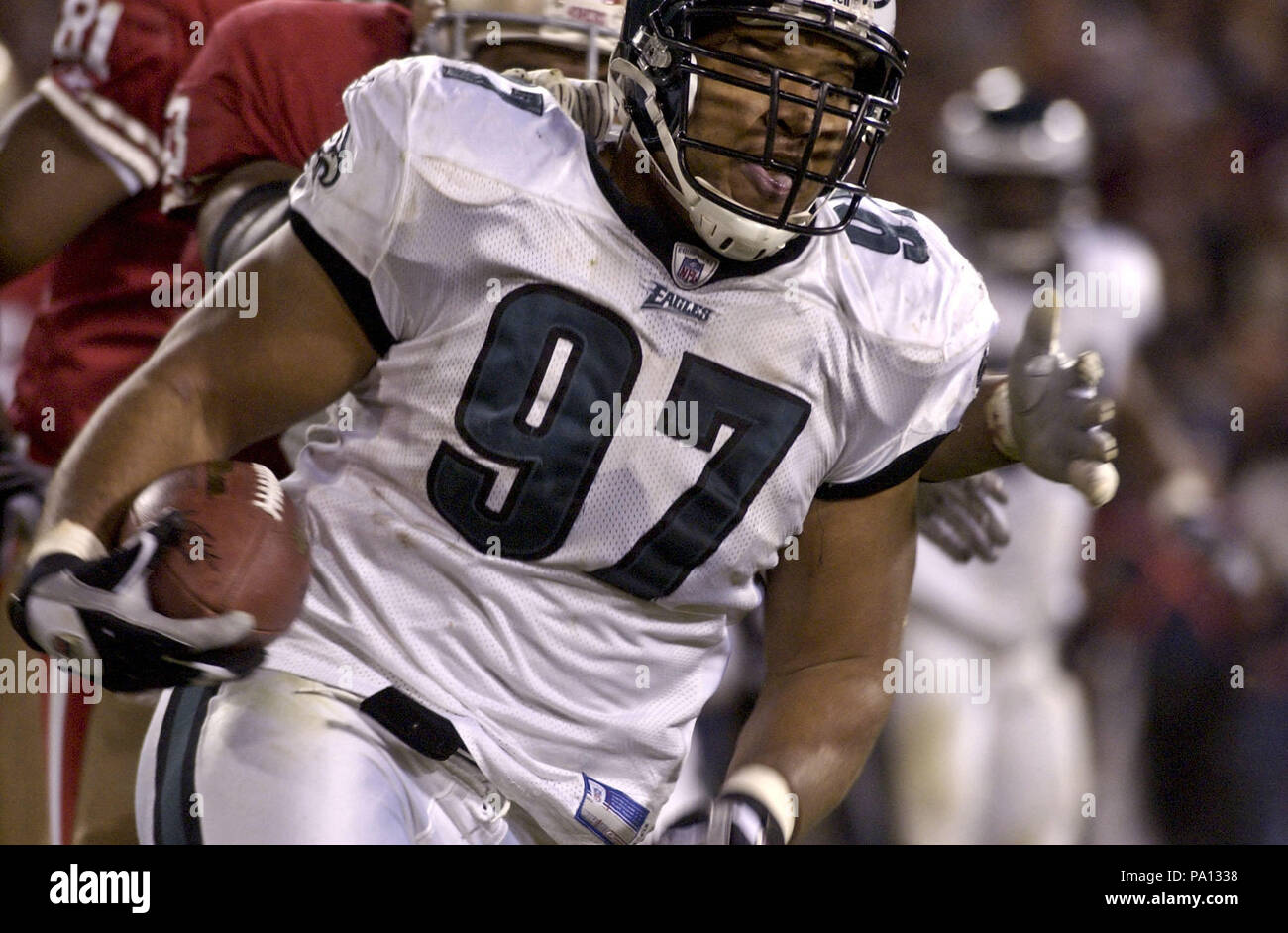 Philadelphia eagles defensive tackle hi-res stock photography and ...