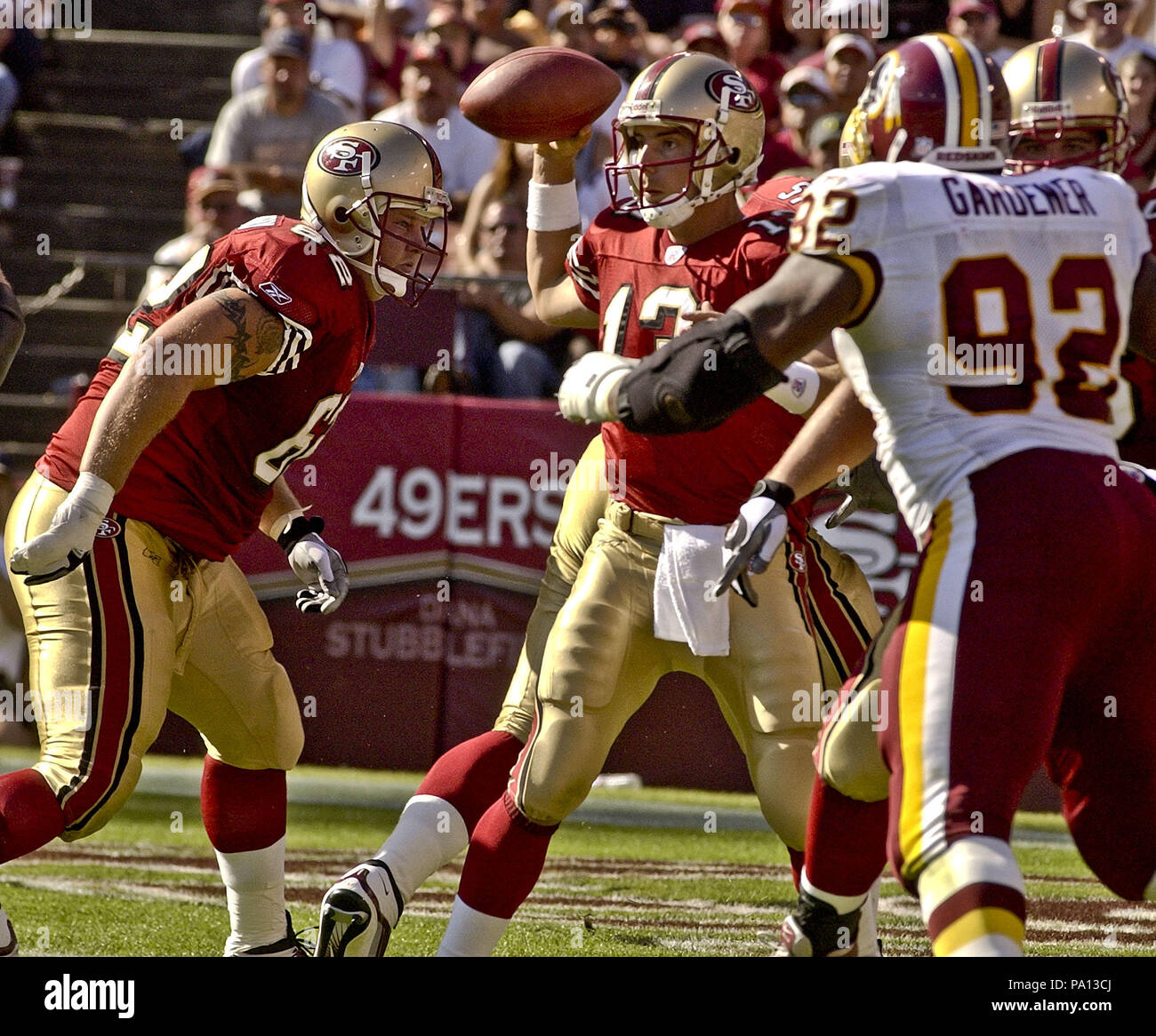 San Francisco, California, USA. 22nd Sep, 2002. San Francisco 49ers ...