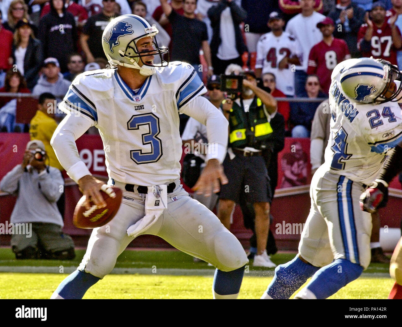San Francisco, California, USA. 5th Oct, 2003. Detroit Lions ...