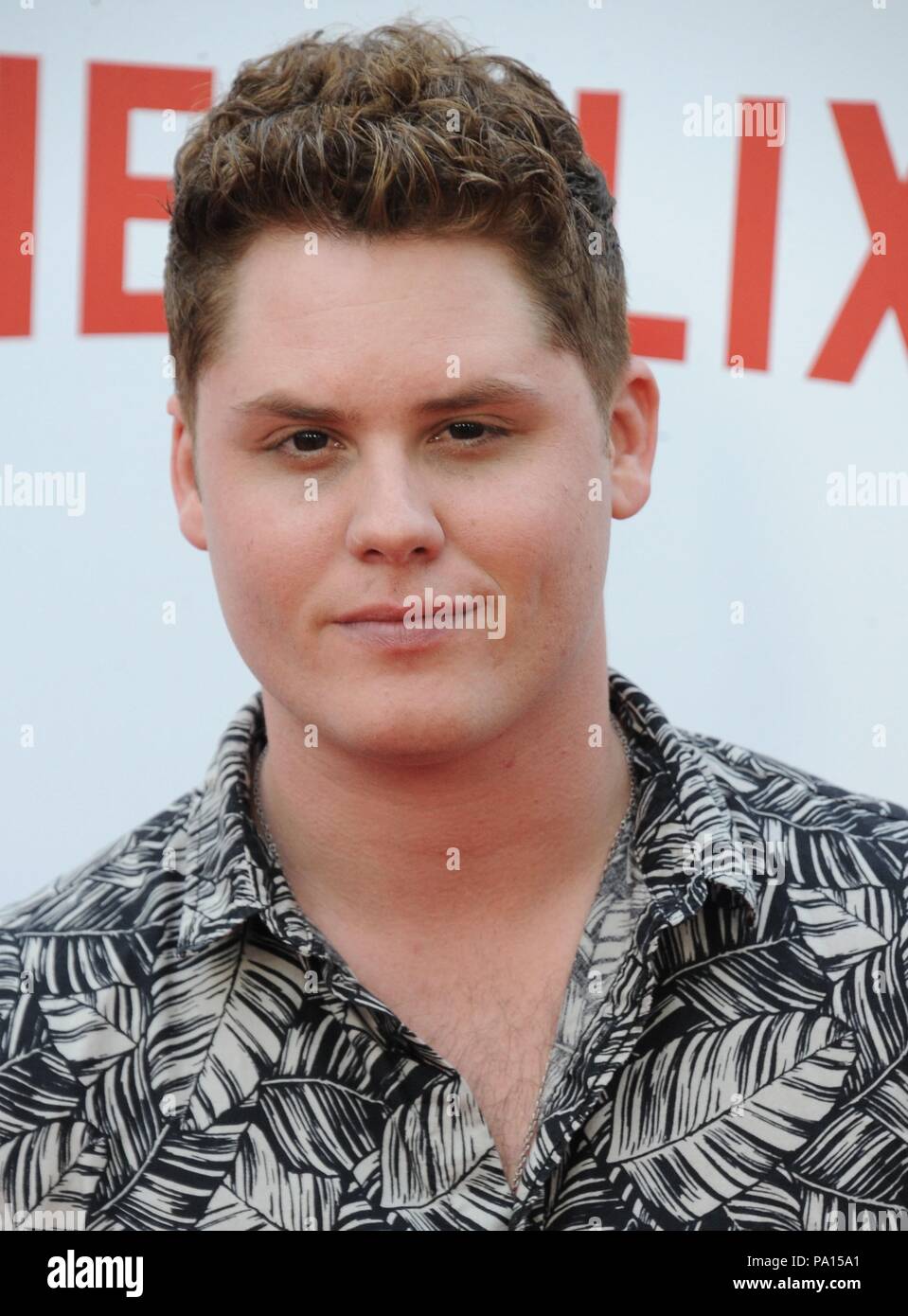 Los Angeles, CA, USA. 19th July, 2018. Matt Shively at arrivals for ...