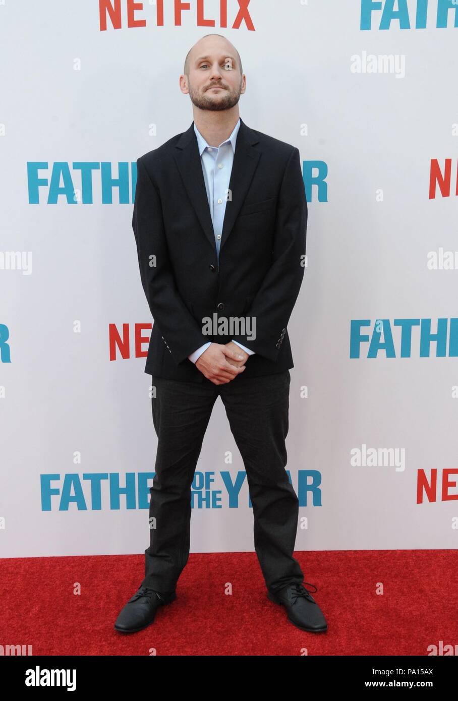 Los Angeles, CA, USA. 19th July, 2018. Brandon Cournoyer at arrivals ...