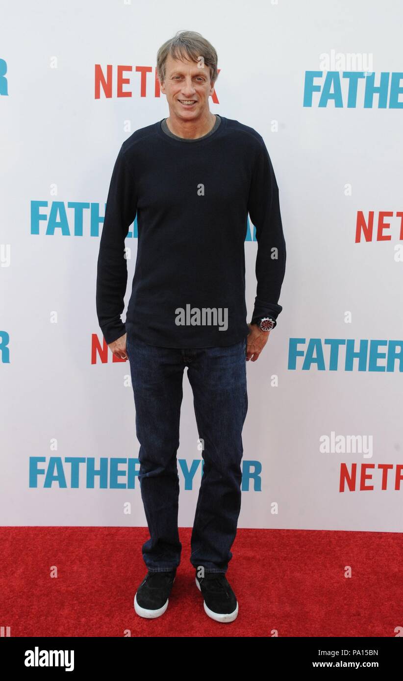 Los Angeles, CA, USA. 19th July, 2018. Tony Hawk at arrivals for FATHER ...
