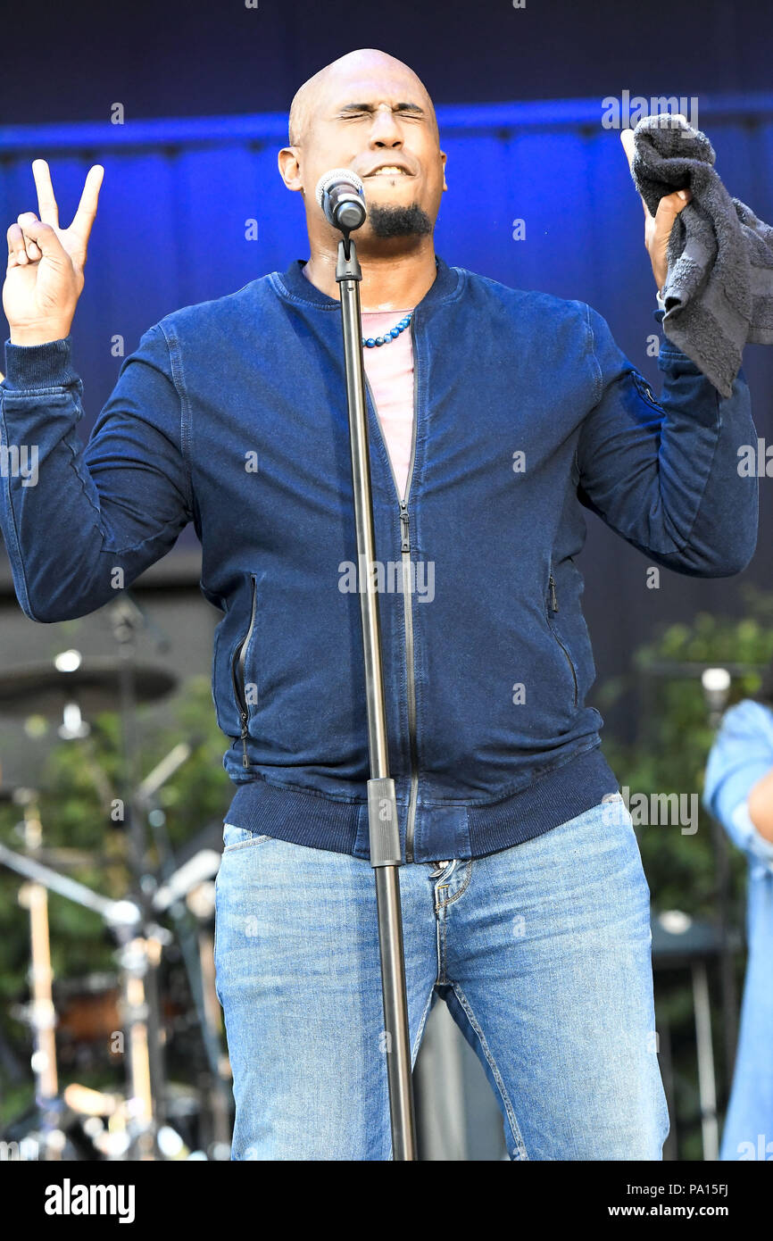 Philadelphia, Pennsylvania, USA. 19th July, 2018. Contemporary gospel ...