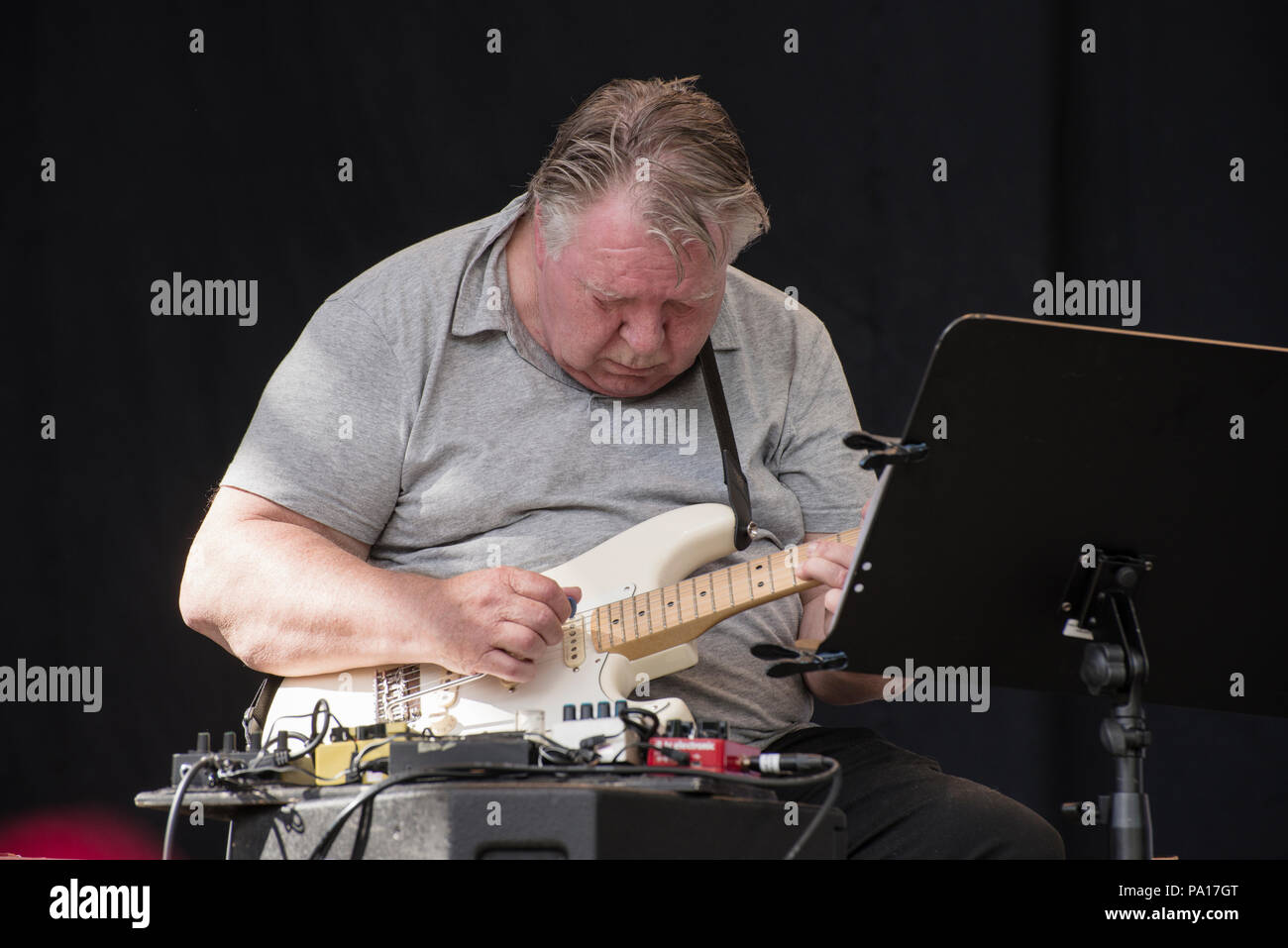 Pori, Finland. 19th July 2018. Norwegian Terje Rypdal Conspiracy ...