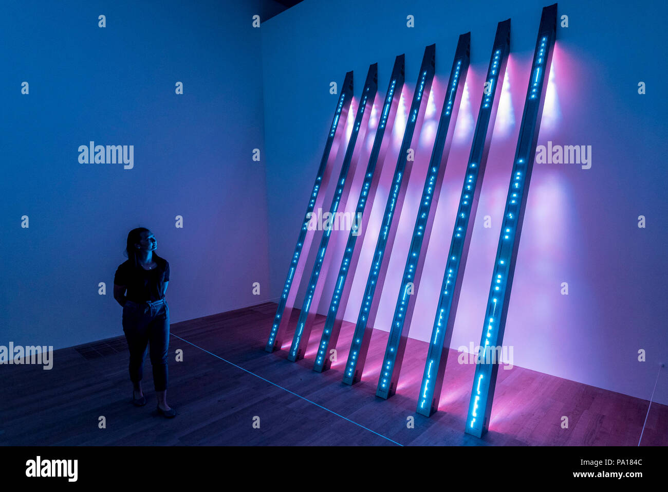 Artist jenny holzer hi-res stock photography and images - Alamy