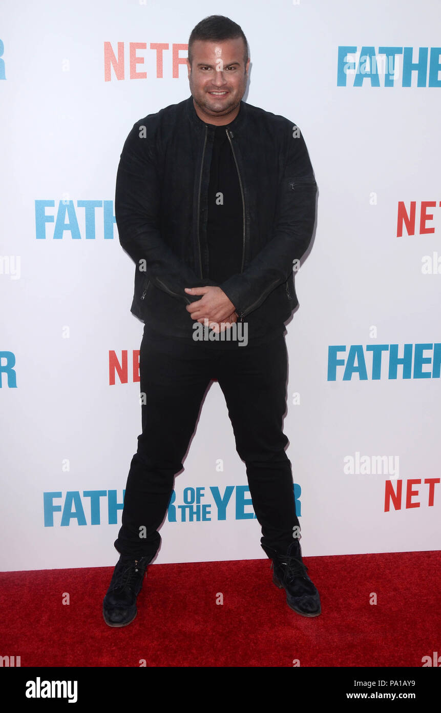 Hollywood, Ca. 19th July, 2018. Chris Titone at the Father Of The Year ...