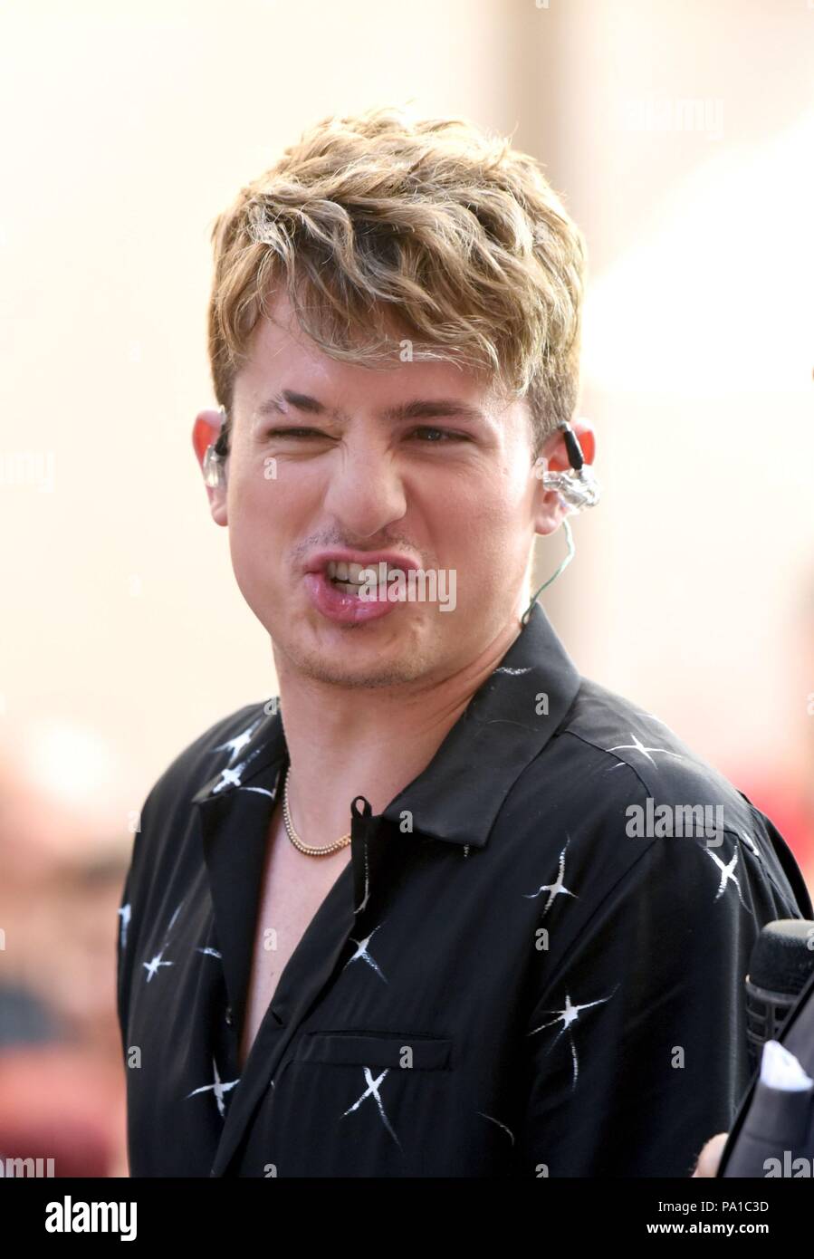 New York, NY, USA. 20th July, 2018. Charlie Puth on stage for Charlie ...