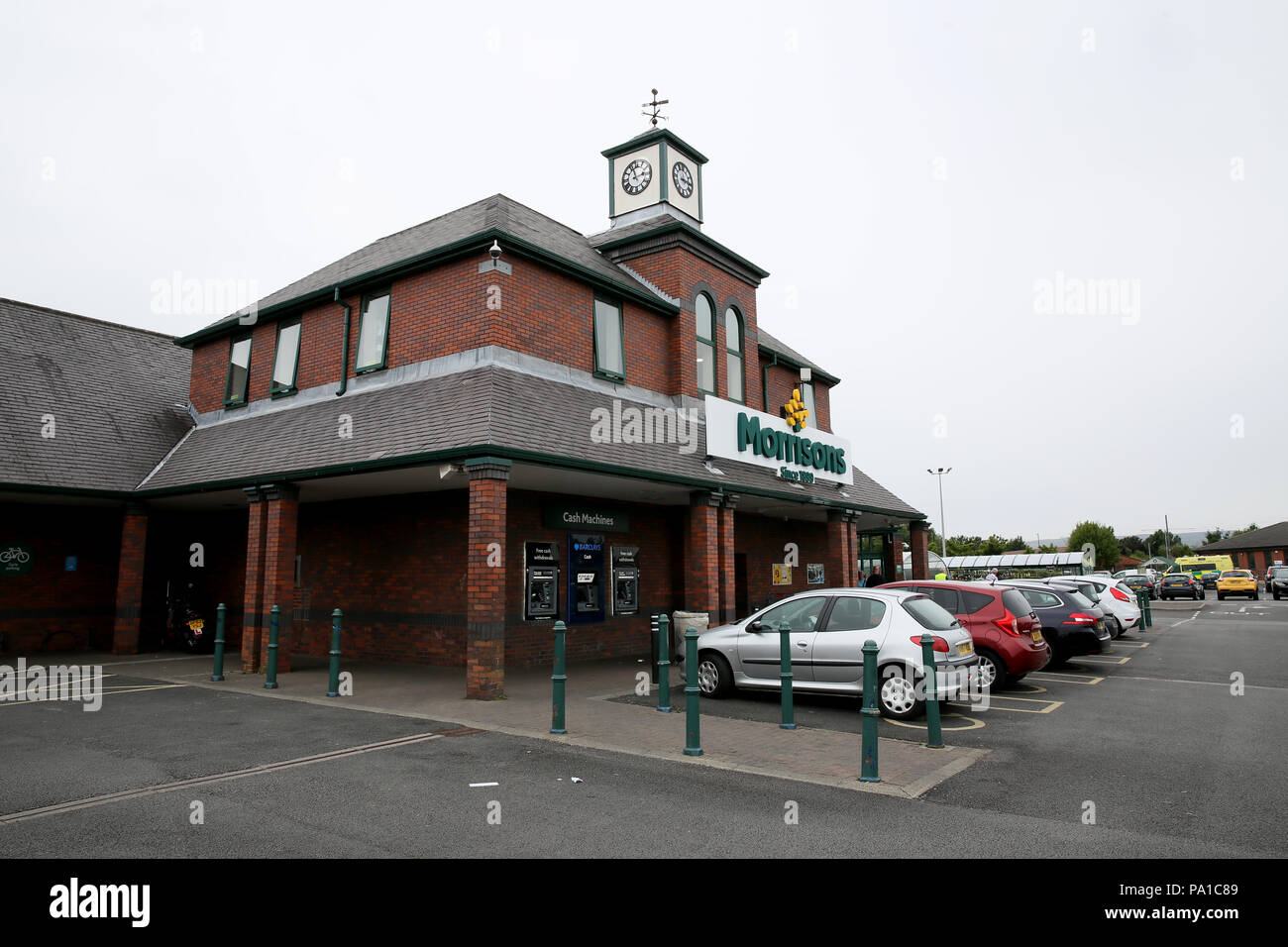 Morrisons staff hi-res stock photography and images - Alamy