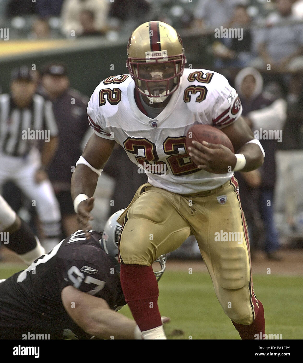 San francisco 49ers kevan barlow hi-res stock photography and images ...