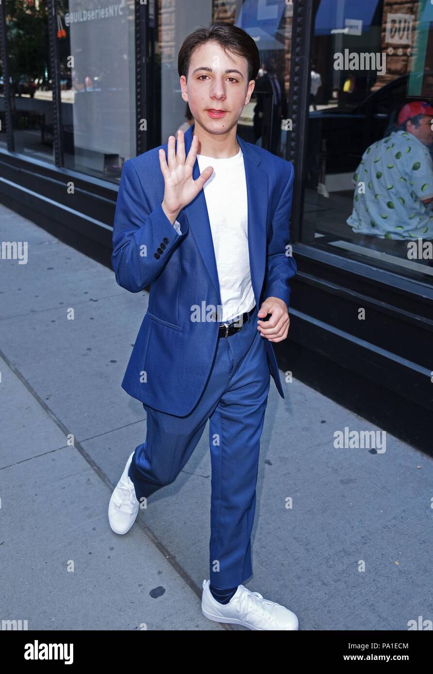 New York, NY, USA. 20th July, 2018. Jake Ryan, seen at BUILD Series to ...