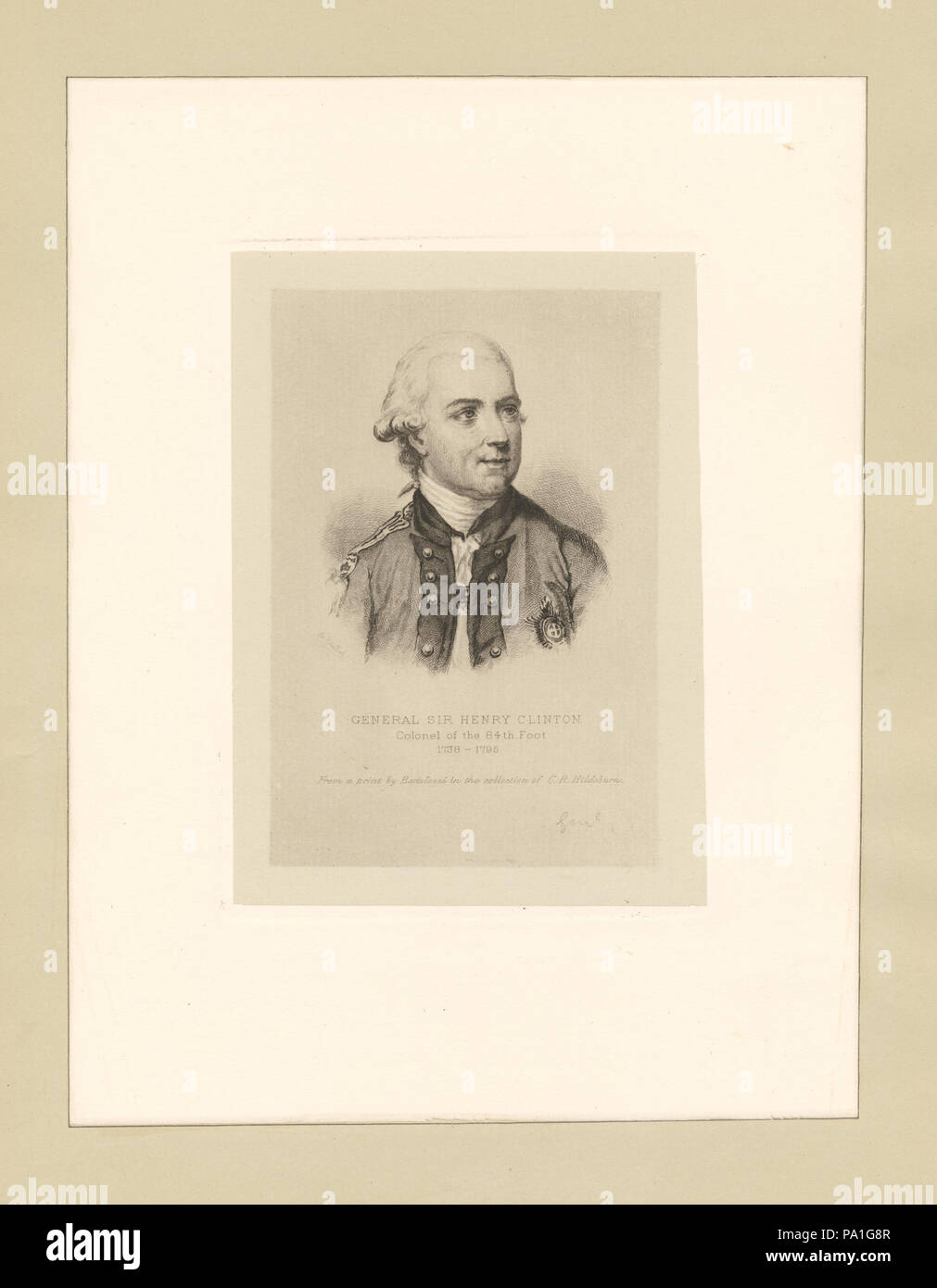 General sir henry clinton hi-res stock photography and images - Alamy