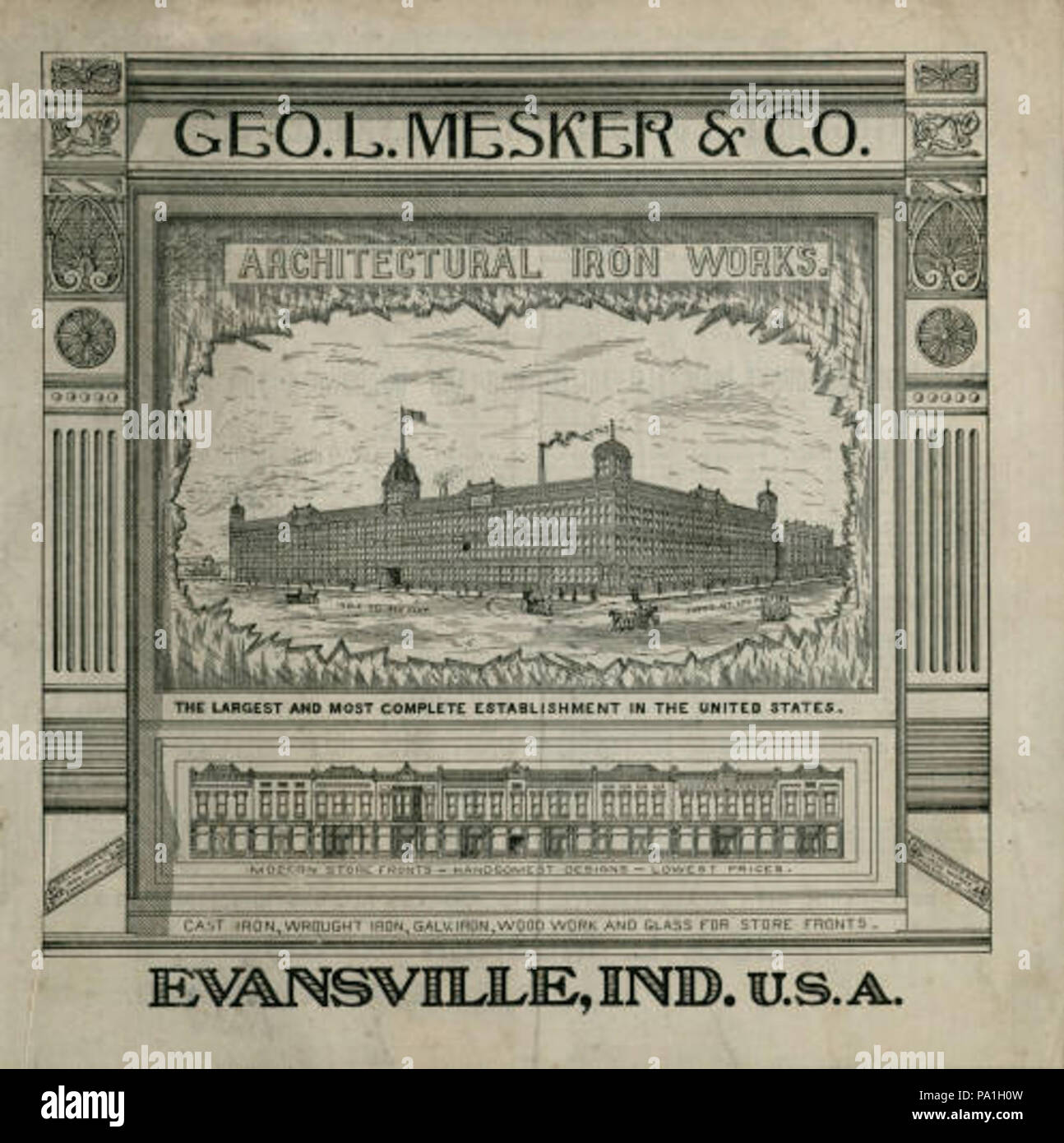 American ironworks hi-res stock photography and images - Alamy