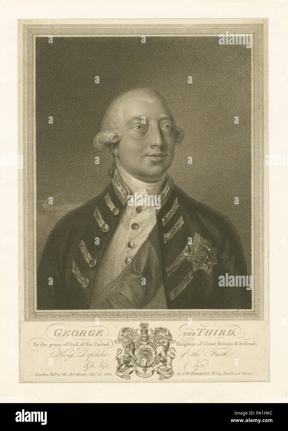 New york george iii hi-res stock photography and images - Alamy
