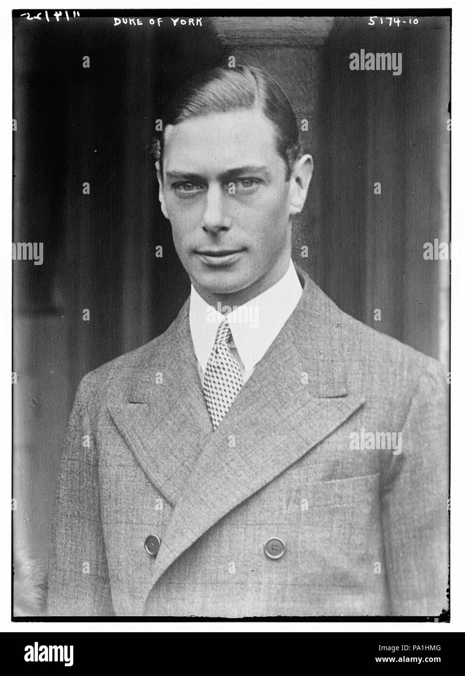 King george vi then the duke of york hi-res stock photography and ...