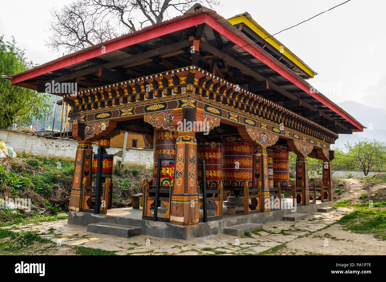 Kyichu Lhakhang Temple, Paro, Bhutan - also known as Kyerchu Temple or ...