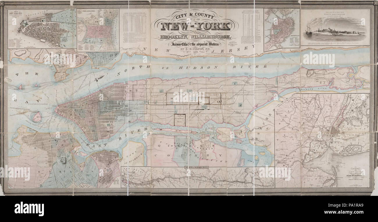 Colton map hi-res stock photography and images - Alamy