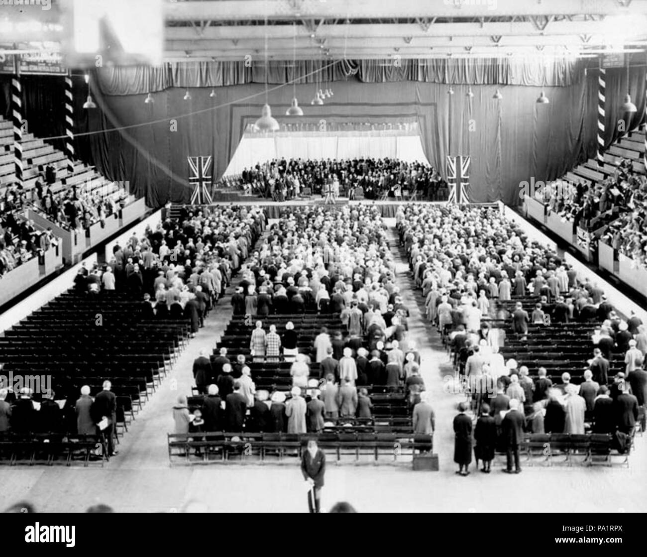 Auditorium center Black and White Stock Photos & Images - Alamy