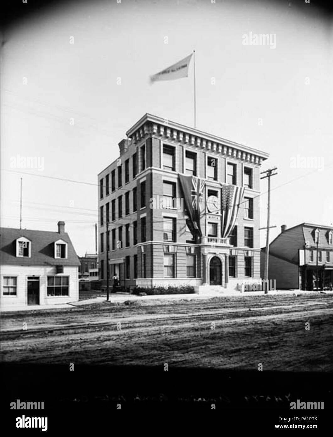 123 American Bank Note Co with banners celebrating Diamond Jubilee ...