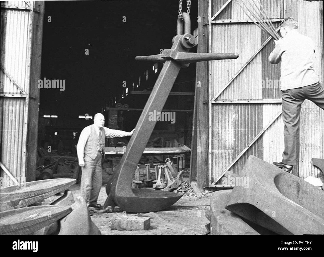 Big anchor hi-res stock photography and images - Alamy