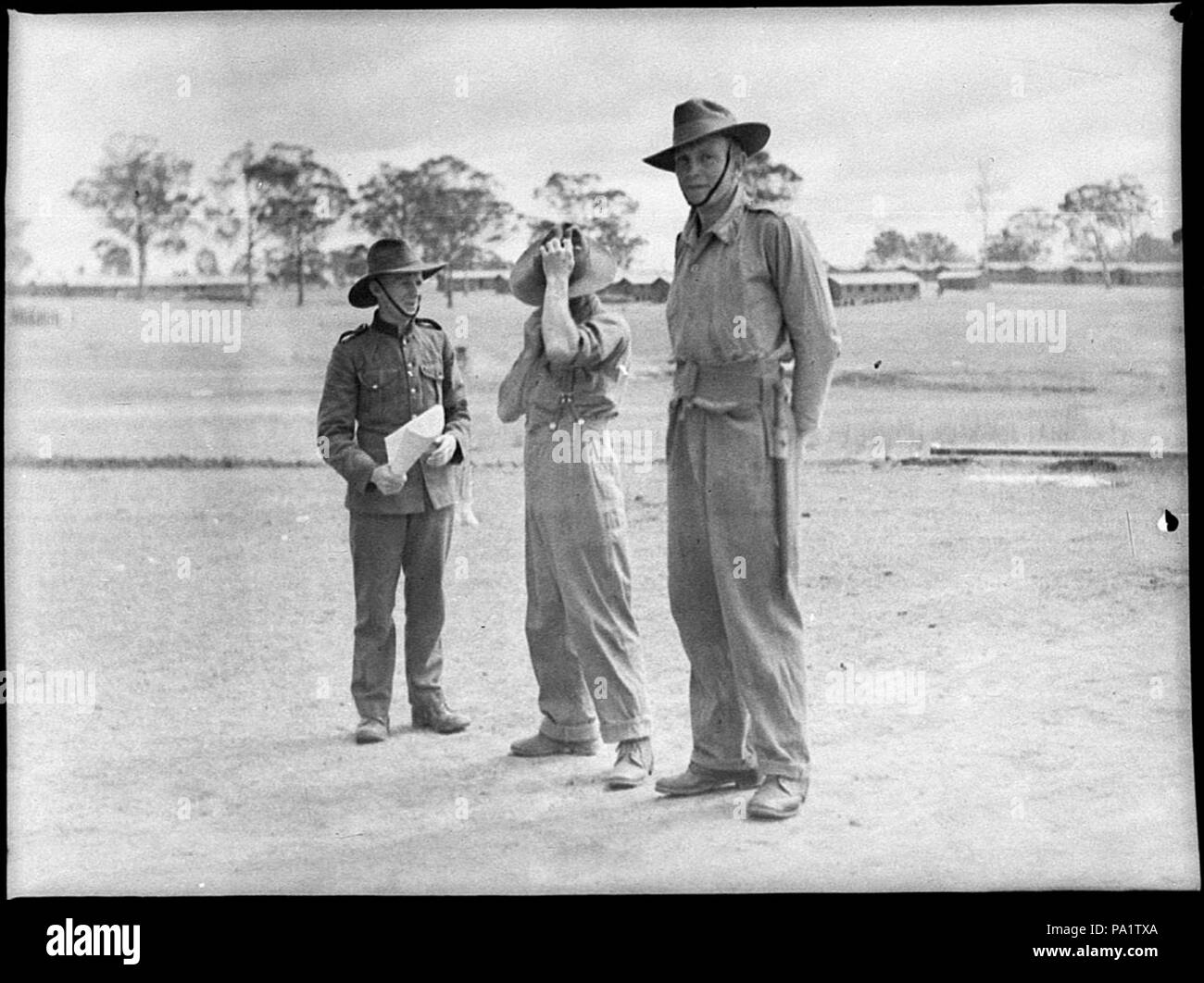 Military operations support activities Black and White Stock Photos ...