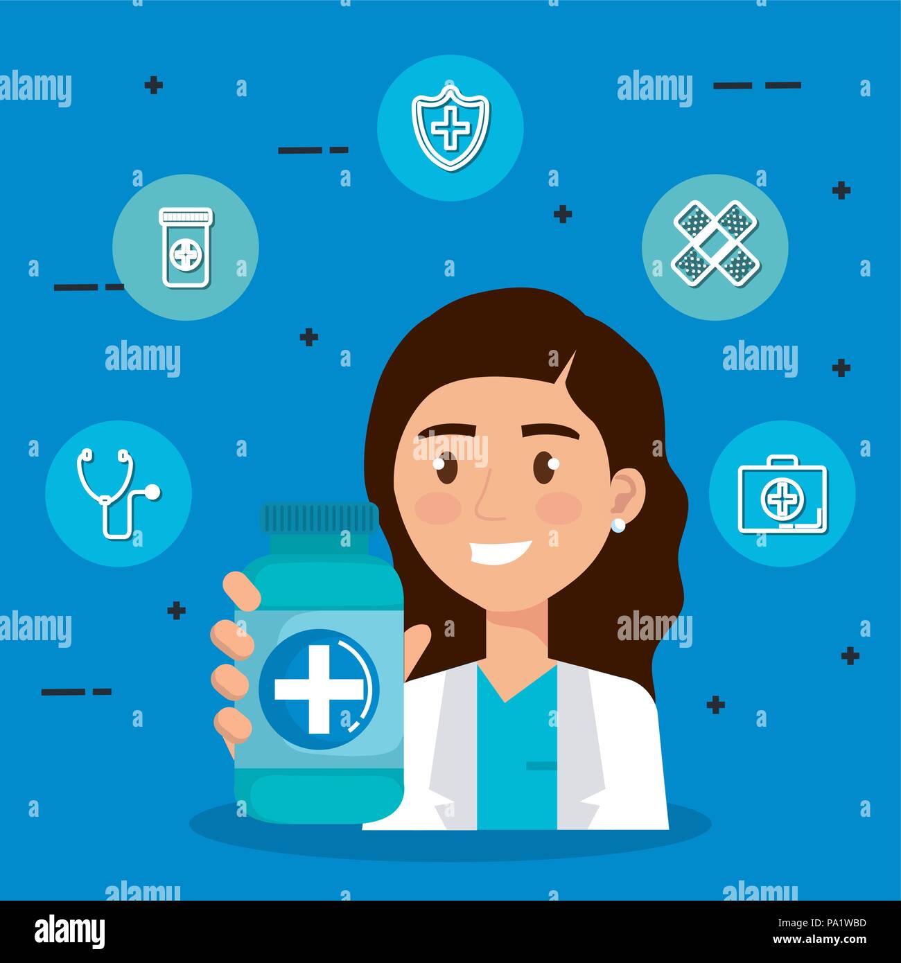 doctor character medical healthcare Stock Vector Image & Art - Alamy