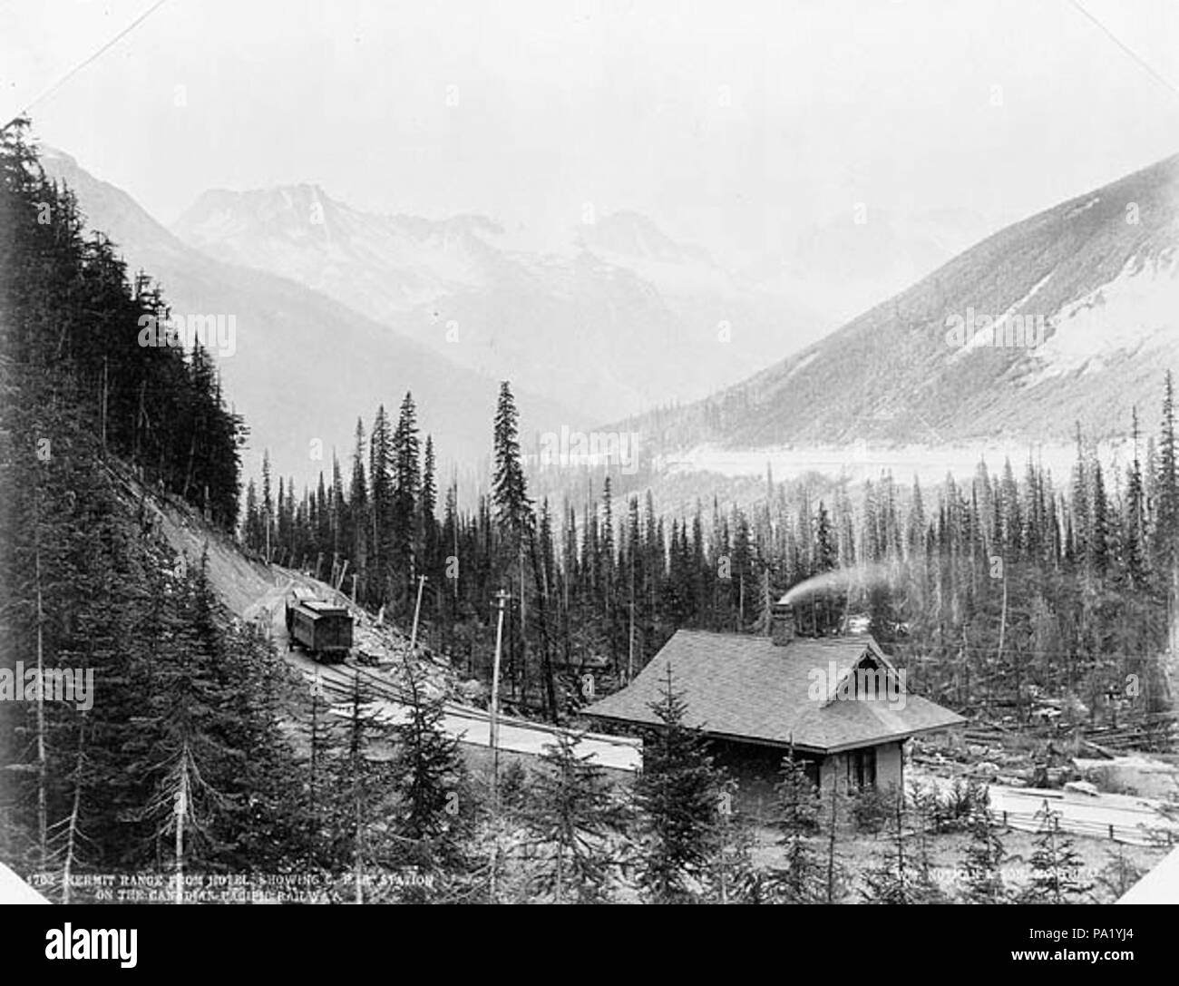 1880s railway station hi-res stock photography and images - Alamy