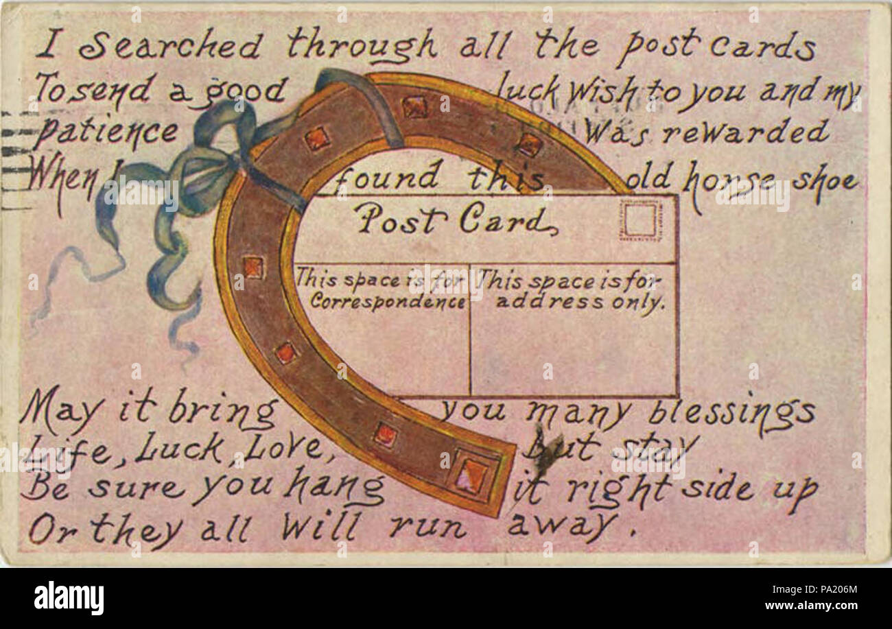 Cards good luck wishes hi-res stock photography and images - Alamy