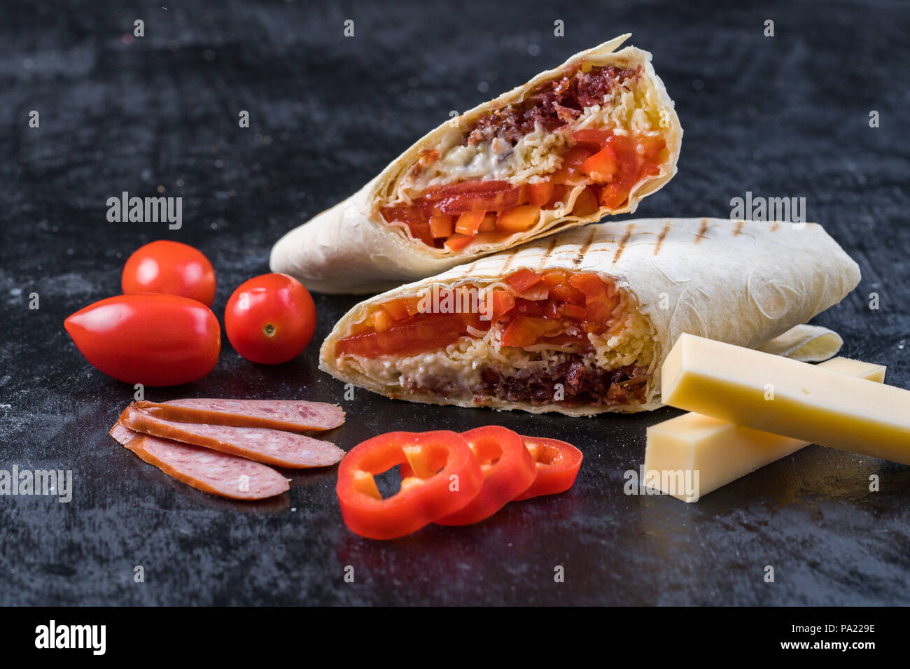 Shawarma High Resolution Stock Photography and Images - Alamy
