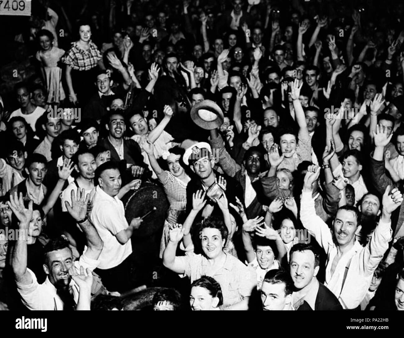 Victory day 1945 Black and White Stock Photos & Images - Alamy