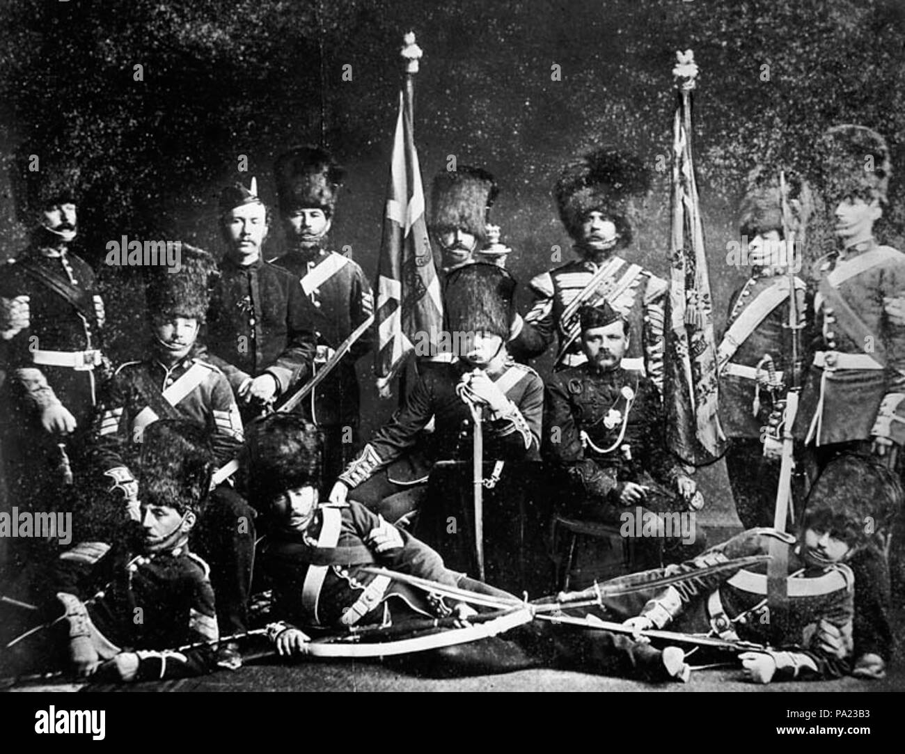 . English: C.O. - Col. Ross of Governor General's Foot Guards Français ...